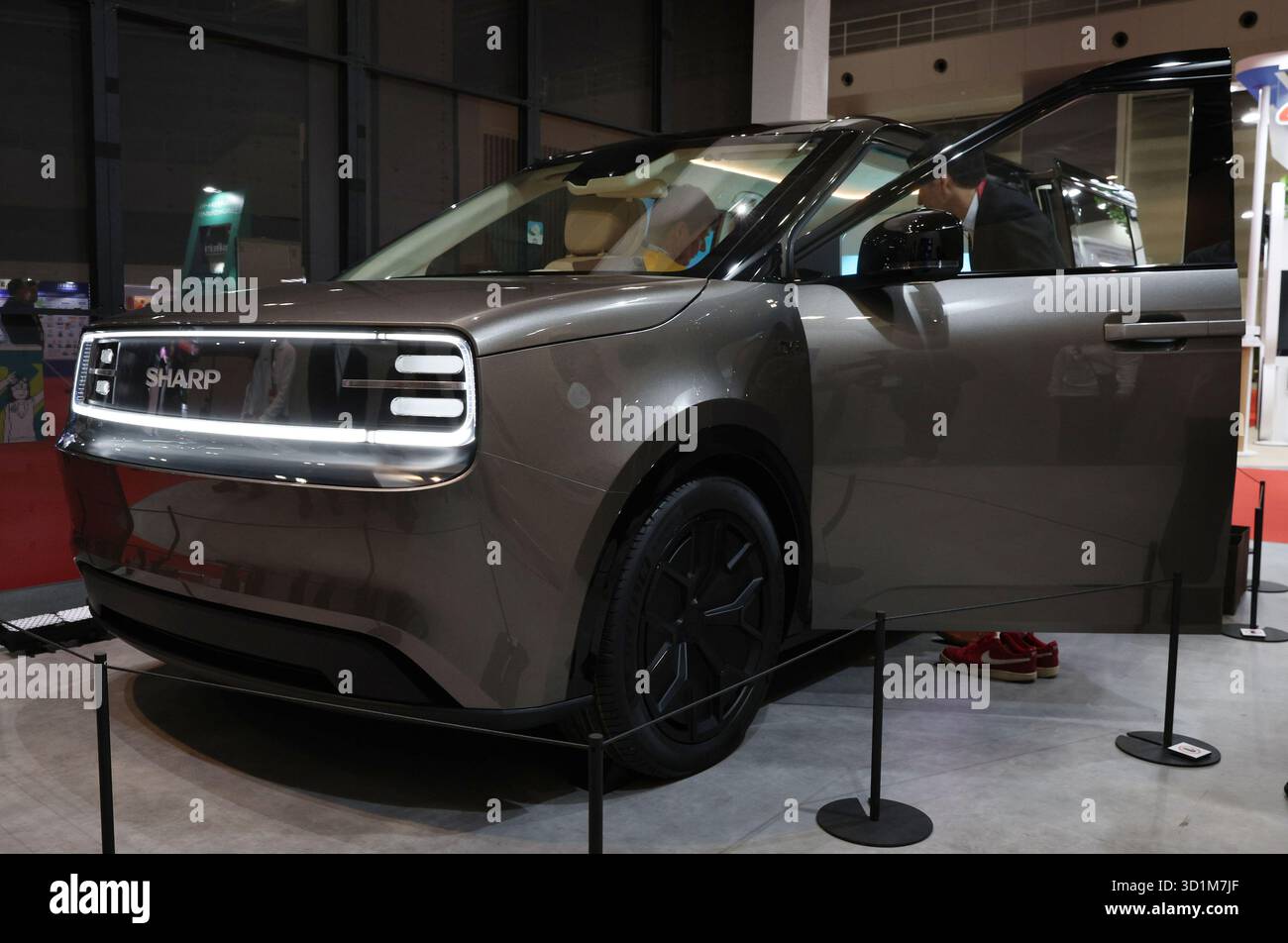 Sharp unveils its self-developed EV (electric vehicle) concept model ...