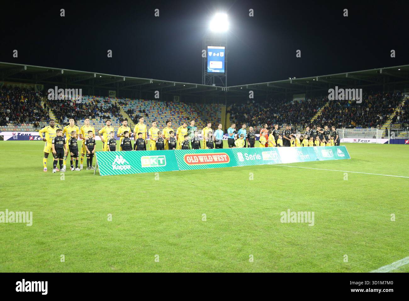 players pose for a team photo during the 9th day of the serie B ...