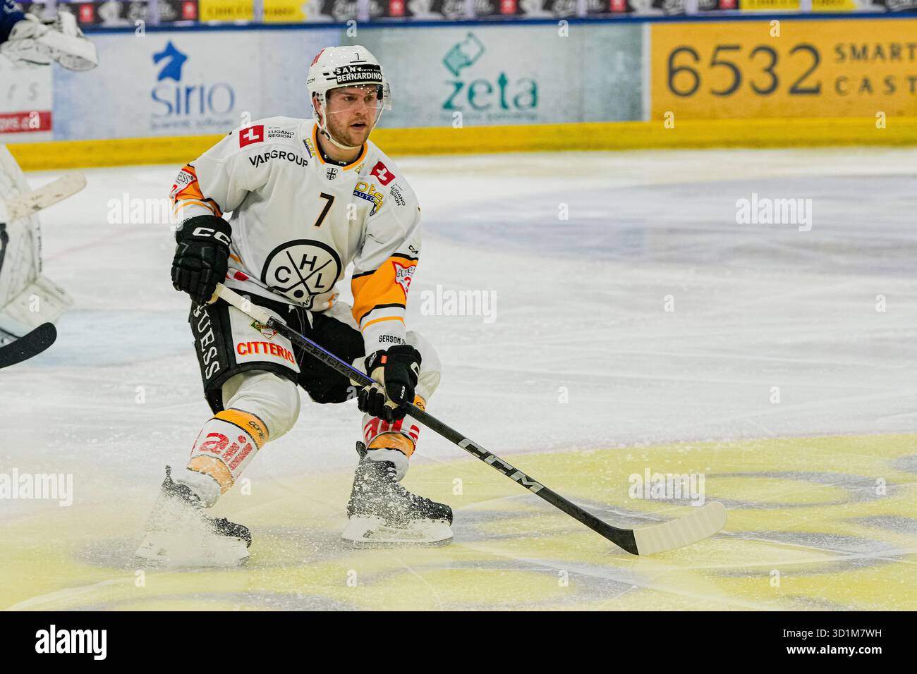28/10/2025, Ambri, Gottardo Arena, NL: HC Ambri-Piotta - HC Lugano, #7 ...
