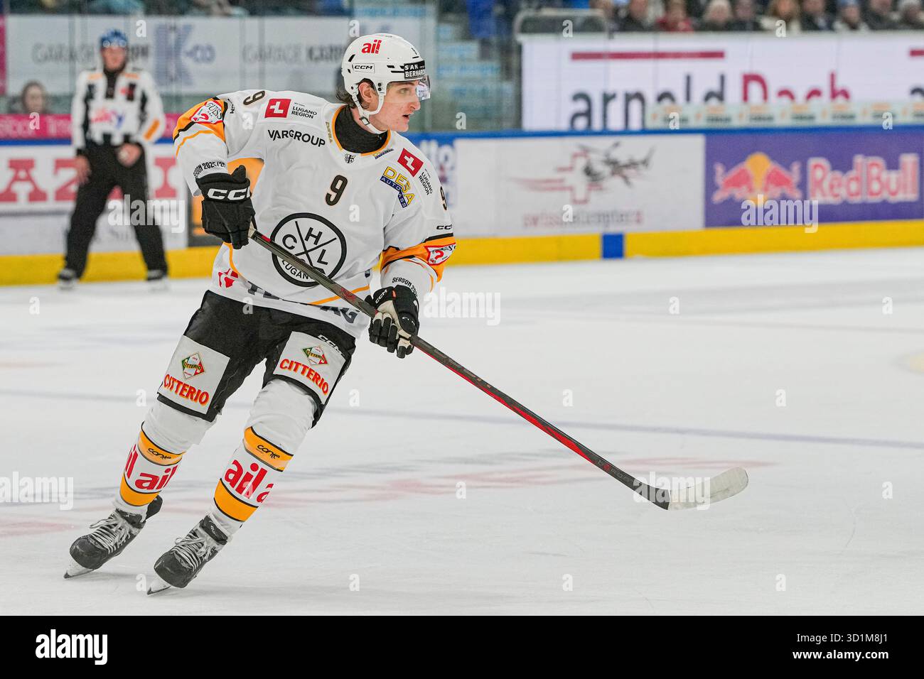 28/10/2025, Ambri, Gottardo Arena, NL: HC Ambri-Piotta - HC Lugano, #9 ...