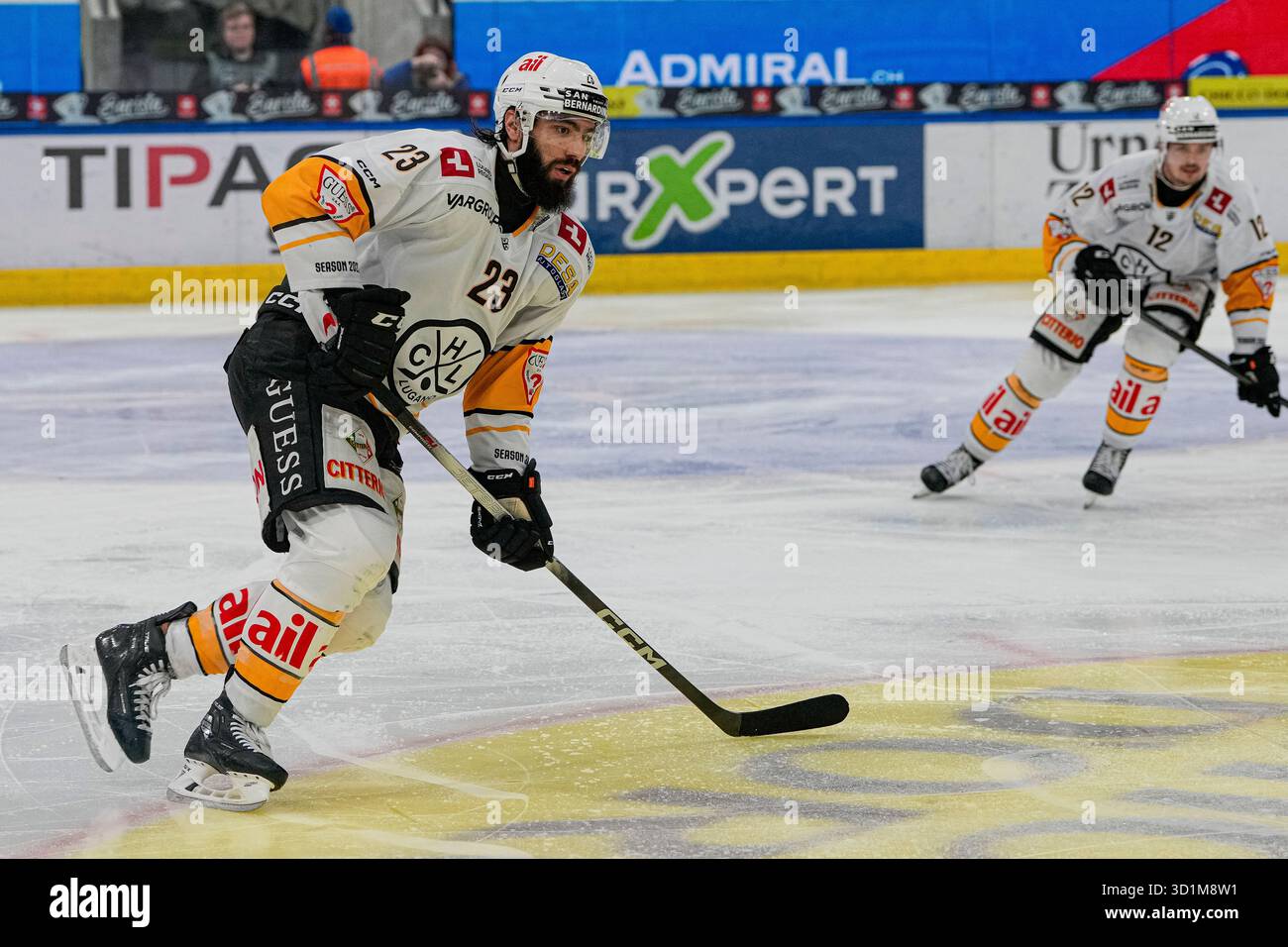28/10/2025, Ambri, Gottardo Arena, NL: HC Ambri-Piotta - HC Lugano, #23 ...