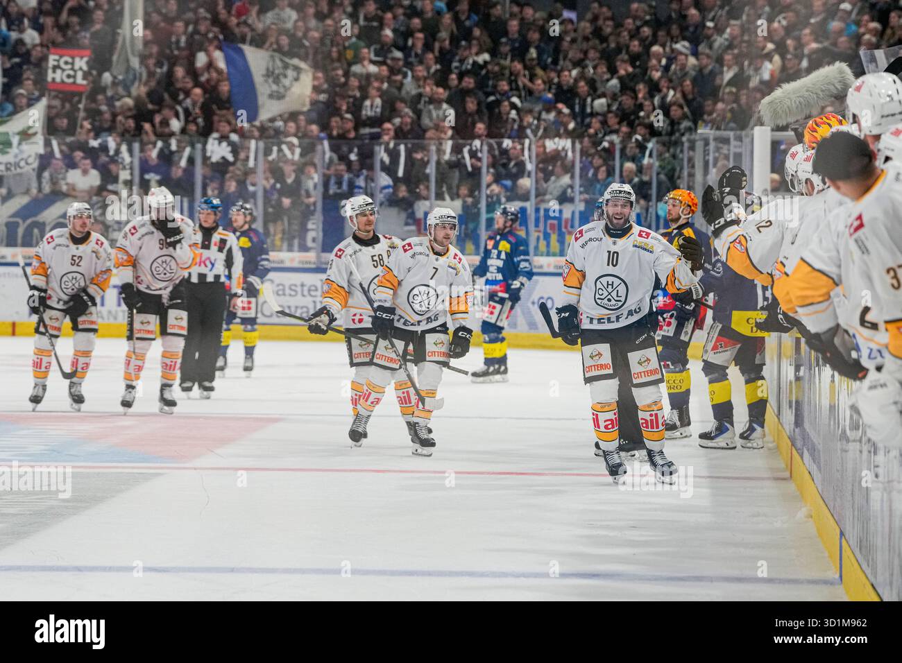 28/10/2025, Ambri, Gottardo Arena, NL: HC Ambri-Piotta - HC Lugano, #10 ...
