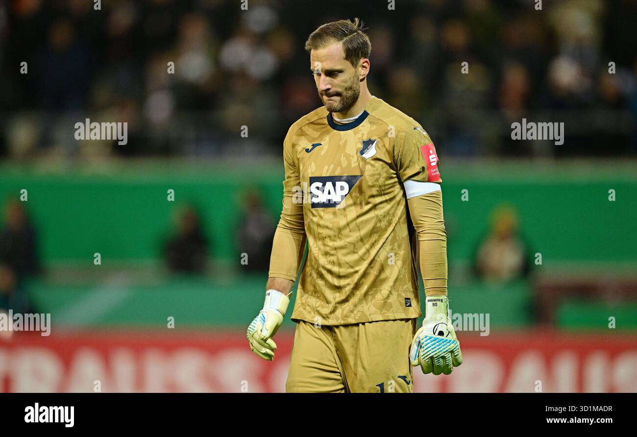 Goalkeeper Oliver Baumann (Hoffenheim) Hamburg, October 28, 2025 ...