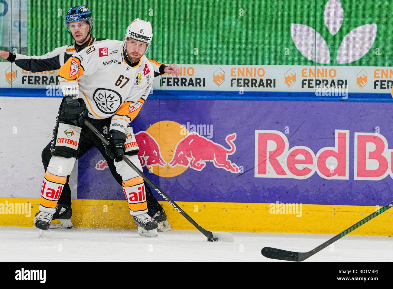 28/10/2025, Ambri, Gottardo Arena, NL: HC Ambri-Piotta - HC Lugano, #67 ...