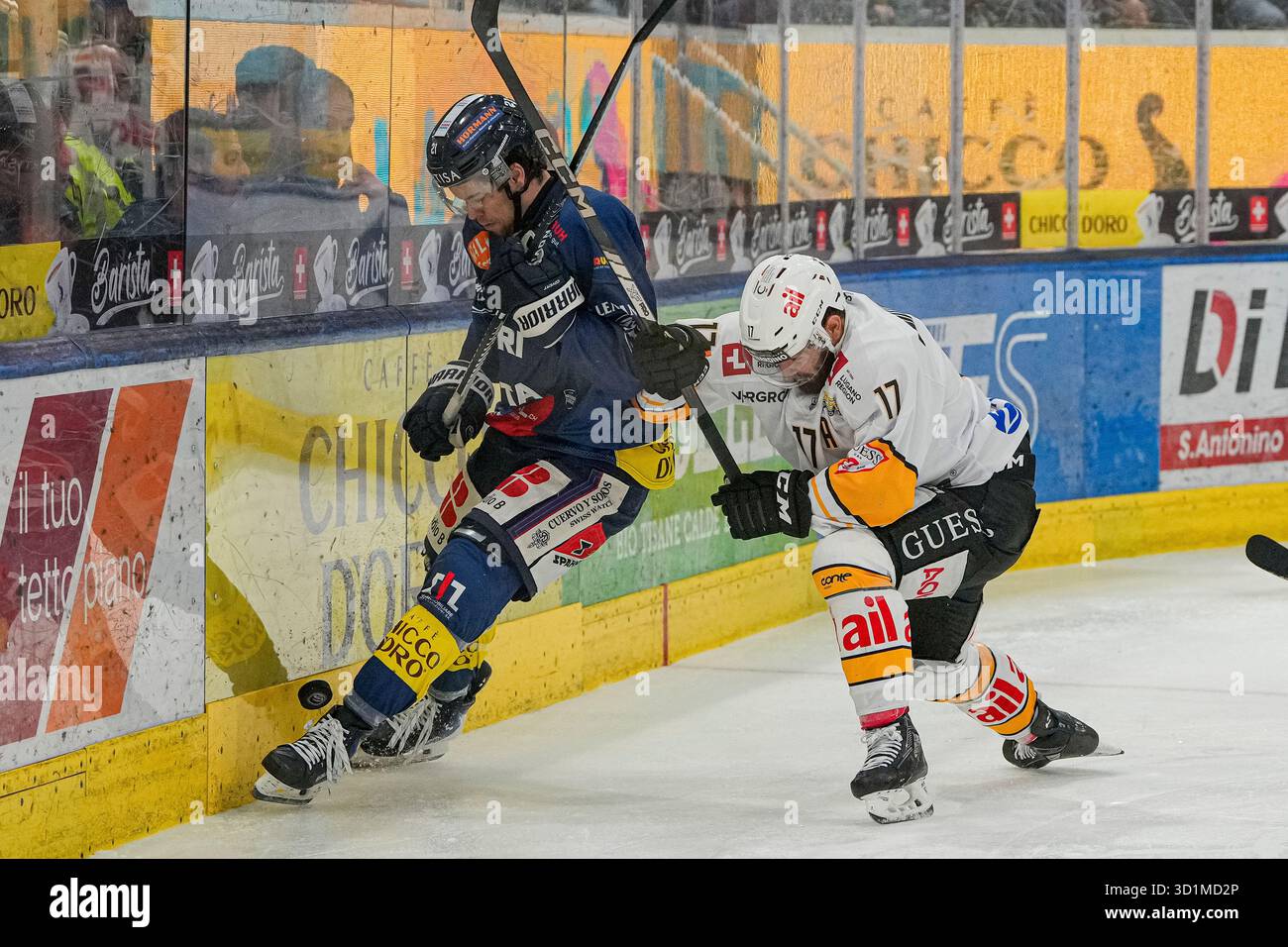28/10/2025, Ambri, Gottardo Arena, NL: HC Ambri-Piotta - HC Lugano, #21 ...