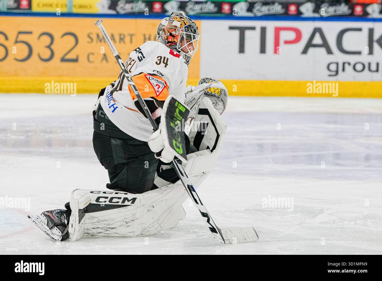 28/10/2025, Ambri, Gottardo Arena, NL: HC Ambri-Piotta - HC Lugano, #34 ...