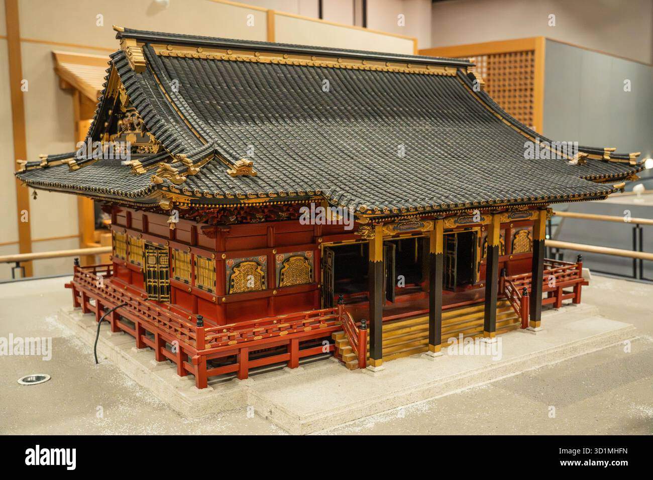 Takayama, Japan - October 14, 2025: Miniature models of the famous ...