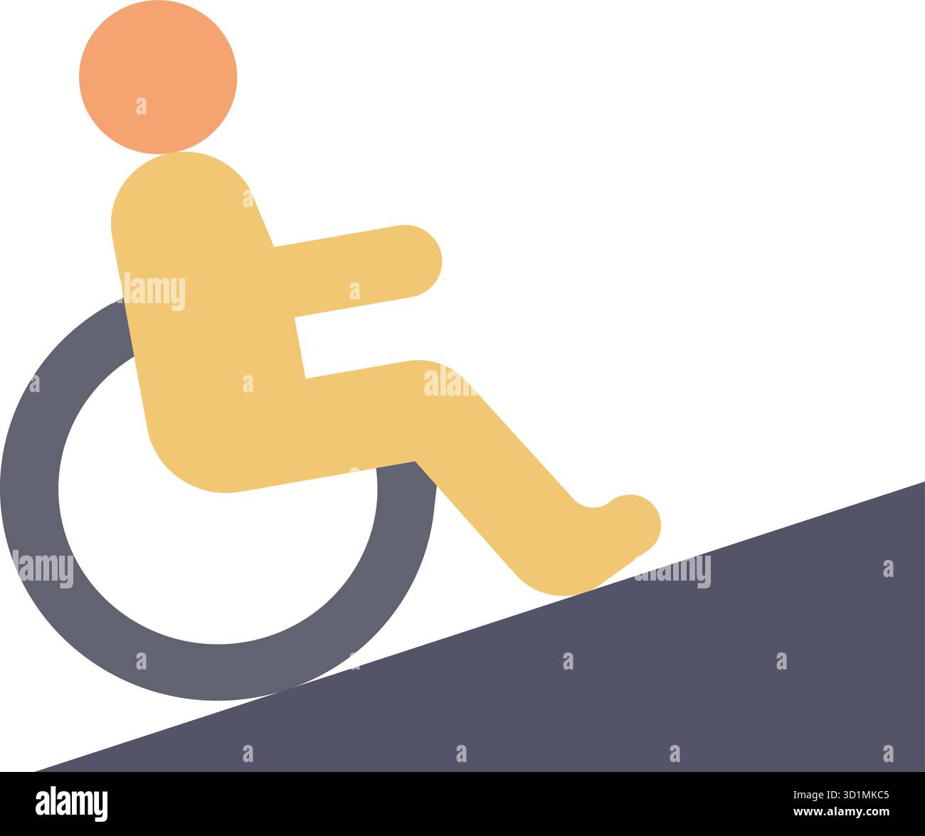 Ramp Access icon vector image. Suitable for mobile apps, web apps and ...