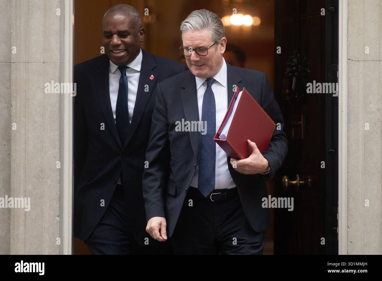 London, UK. 29 Oct 2025. British Prime Minister Sir Keir Starmer and ...