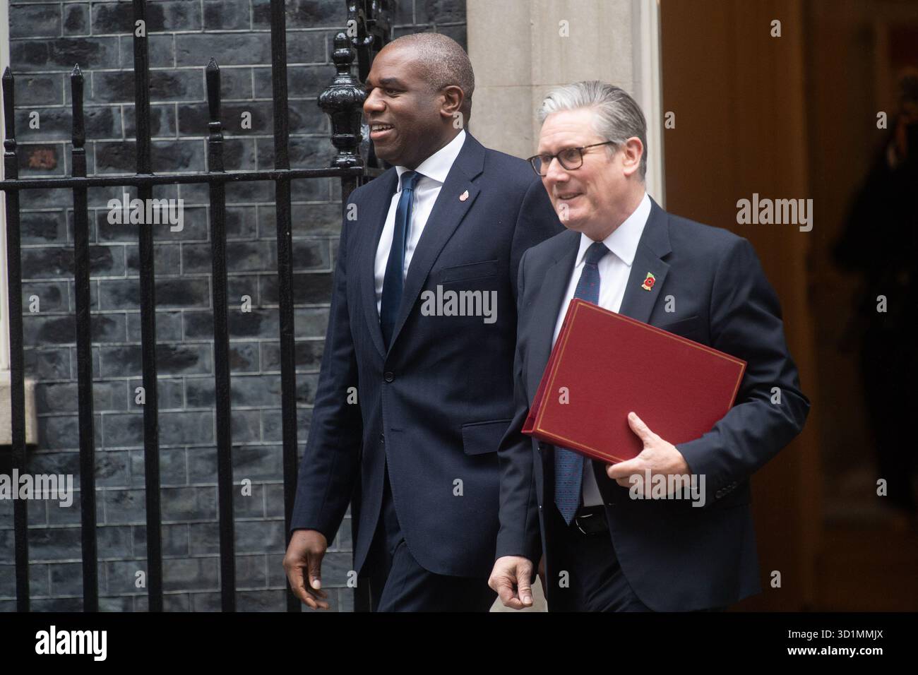 London, UK. 29 Oct 2025. British Prime Minister Sir Keir Starmer and ...