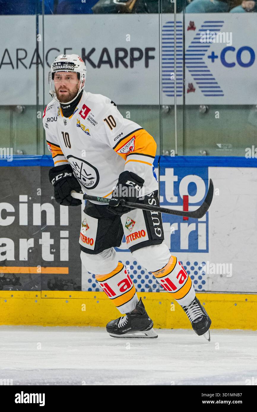 28/10/2025, Ambri, Gottardo Arena, NL: HC Ambri-Piotta - HC Lugano, #10 ...