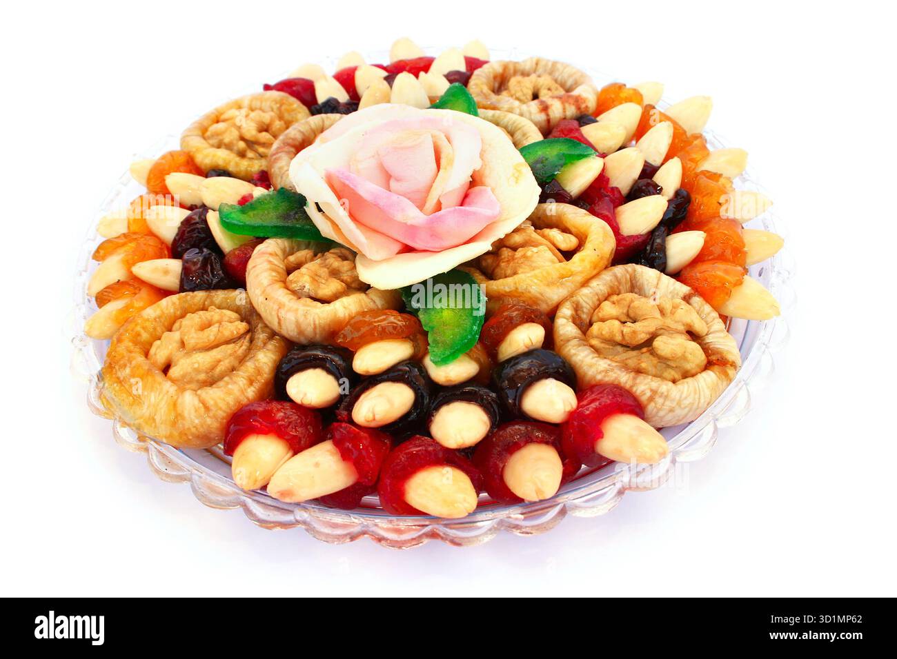 Figs dried apricots isolated Cut Out Stock Images & Pictures - Alamy