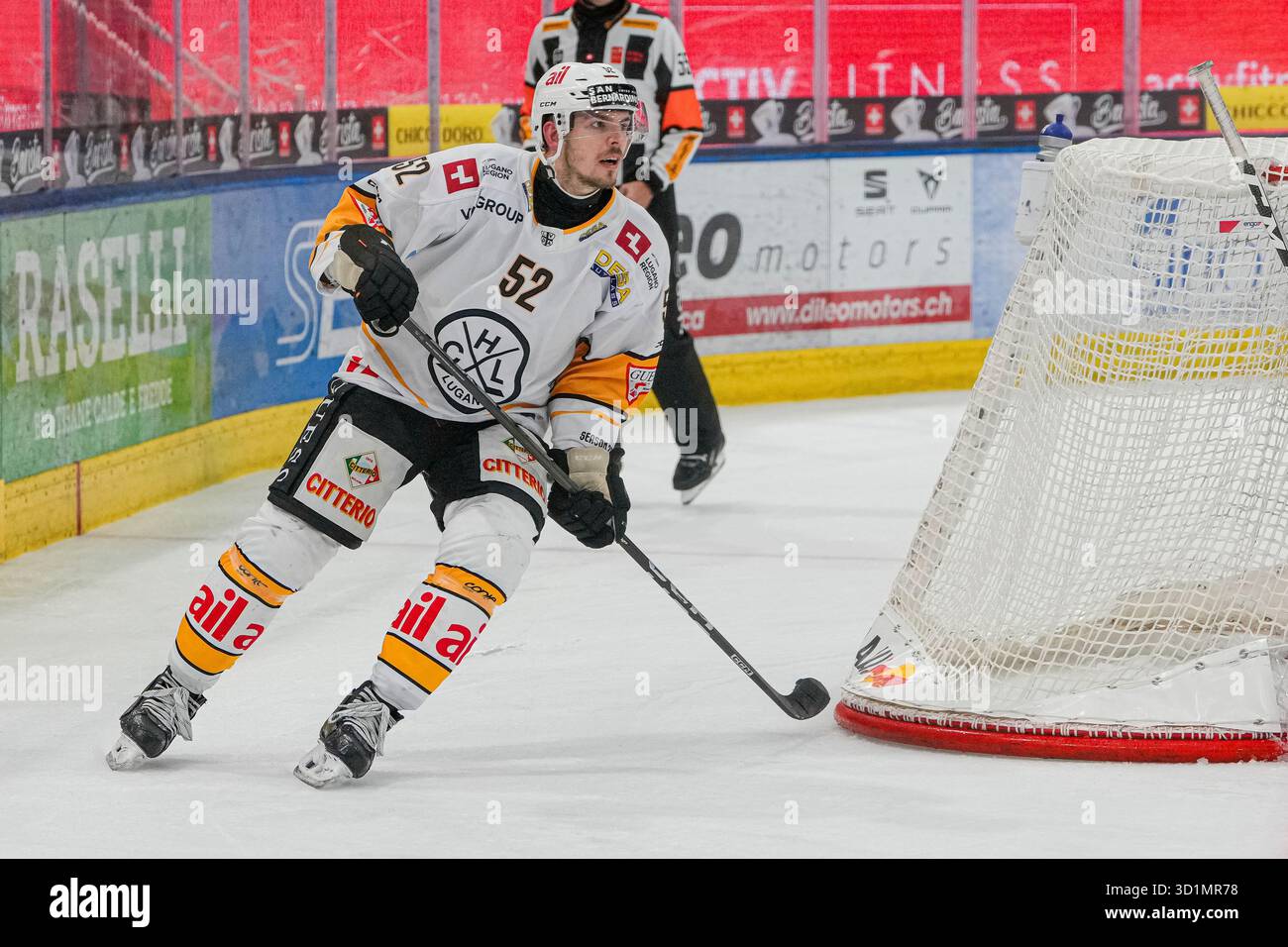 28/10/2025, Ambri, Gottardo Arena, NL: HC Ambri-Piotta - HC Lugano, #52 ...