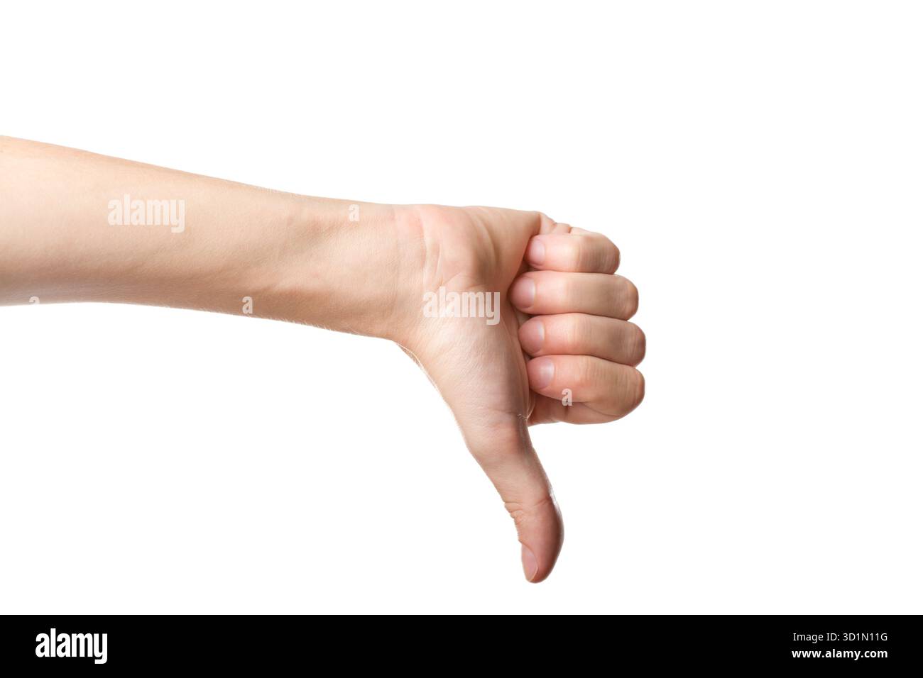 Hand sign language Cut Out Stock Images & Pictures - Alamy