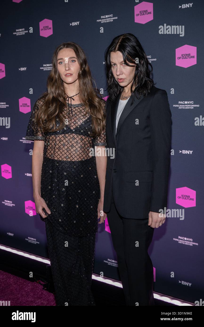 Devon Teuscher and Anne Imhof Stock Photo - Alamy