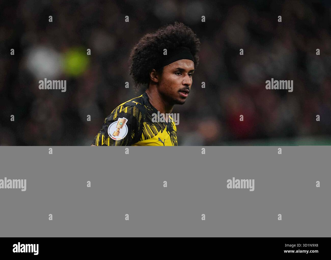 October 28 2025: Karim Adeyemi of Borussia Dortmund looks on during a ...