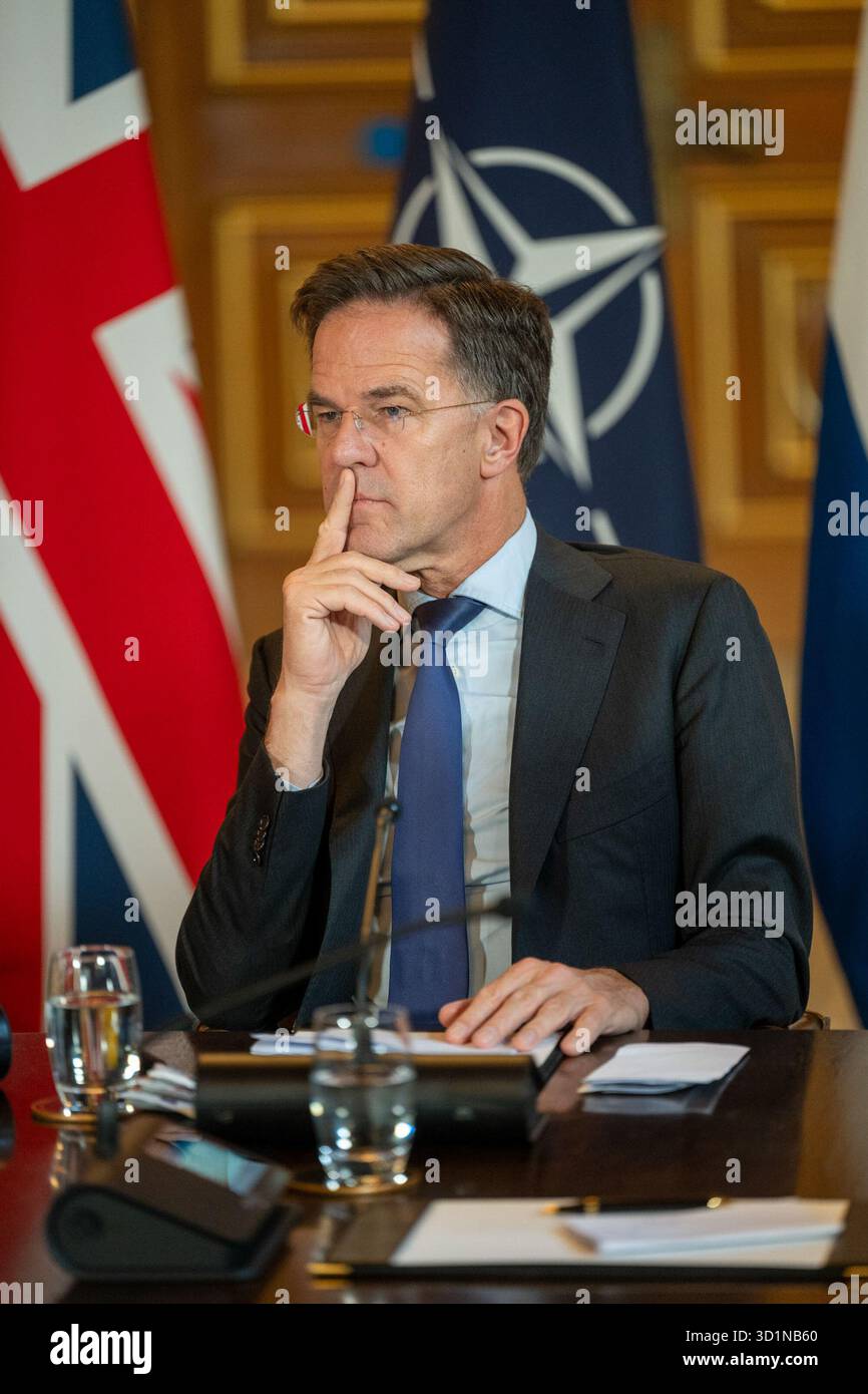 Nato secretary general mark rutte hi-res stock photography and images ...