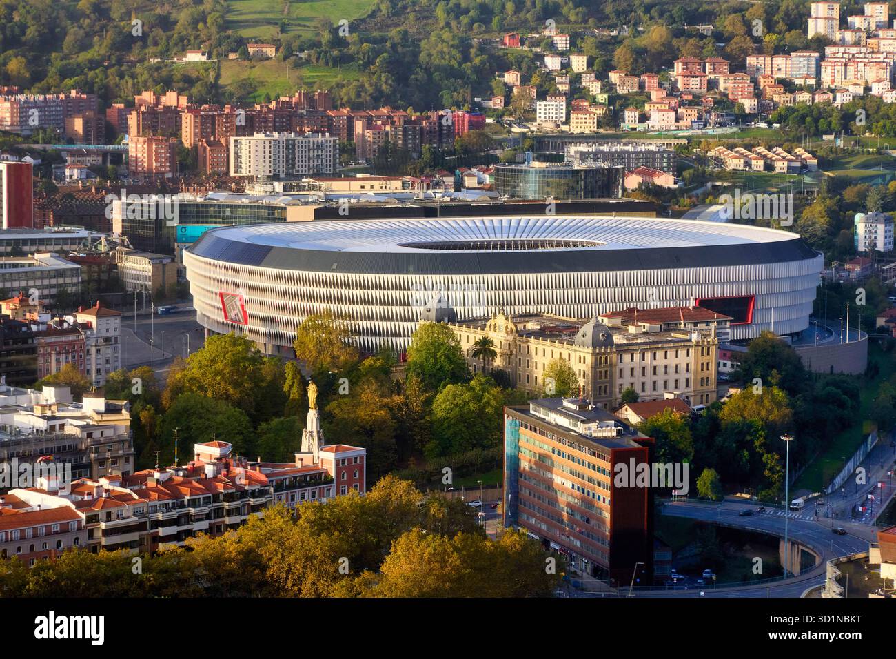 San Mamés Stadium, architect Norman Foster, headquarters of Athletic ...