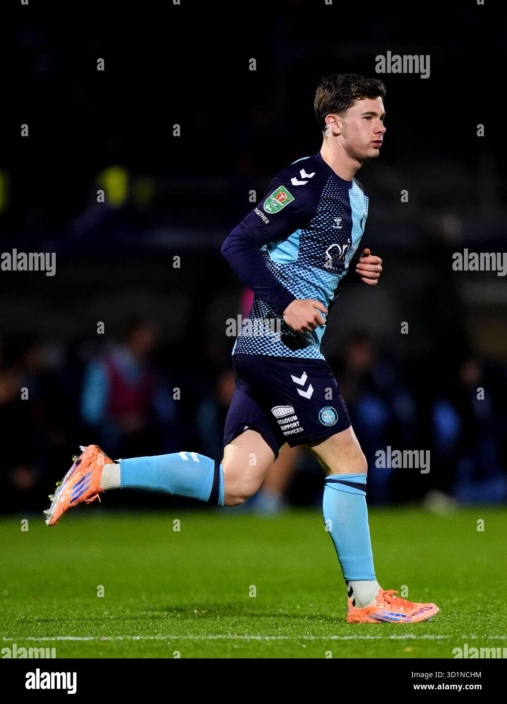 Wycombe Wanderers’ Jamie Mullins during the Carabao Cup fourth round ...