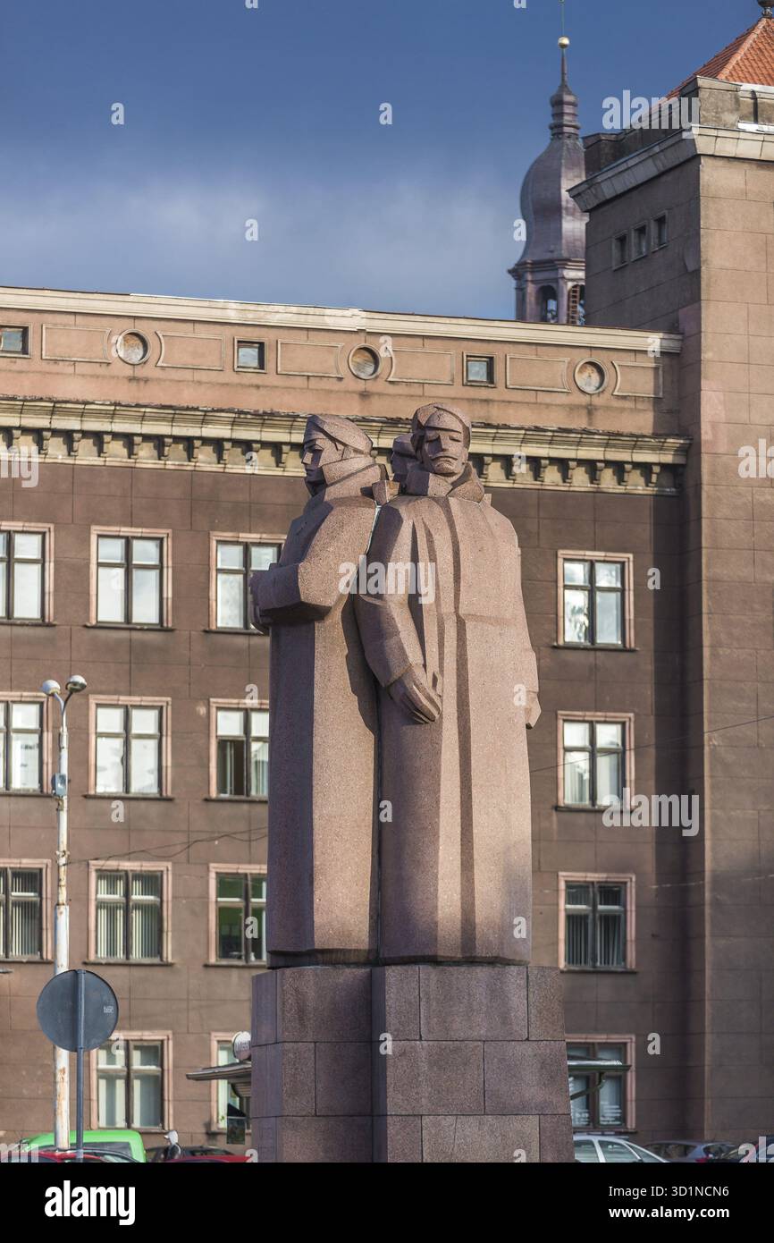 Riga Latvia, The monument to Soviet soldiers in Riga, Latvia, is a ...