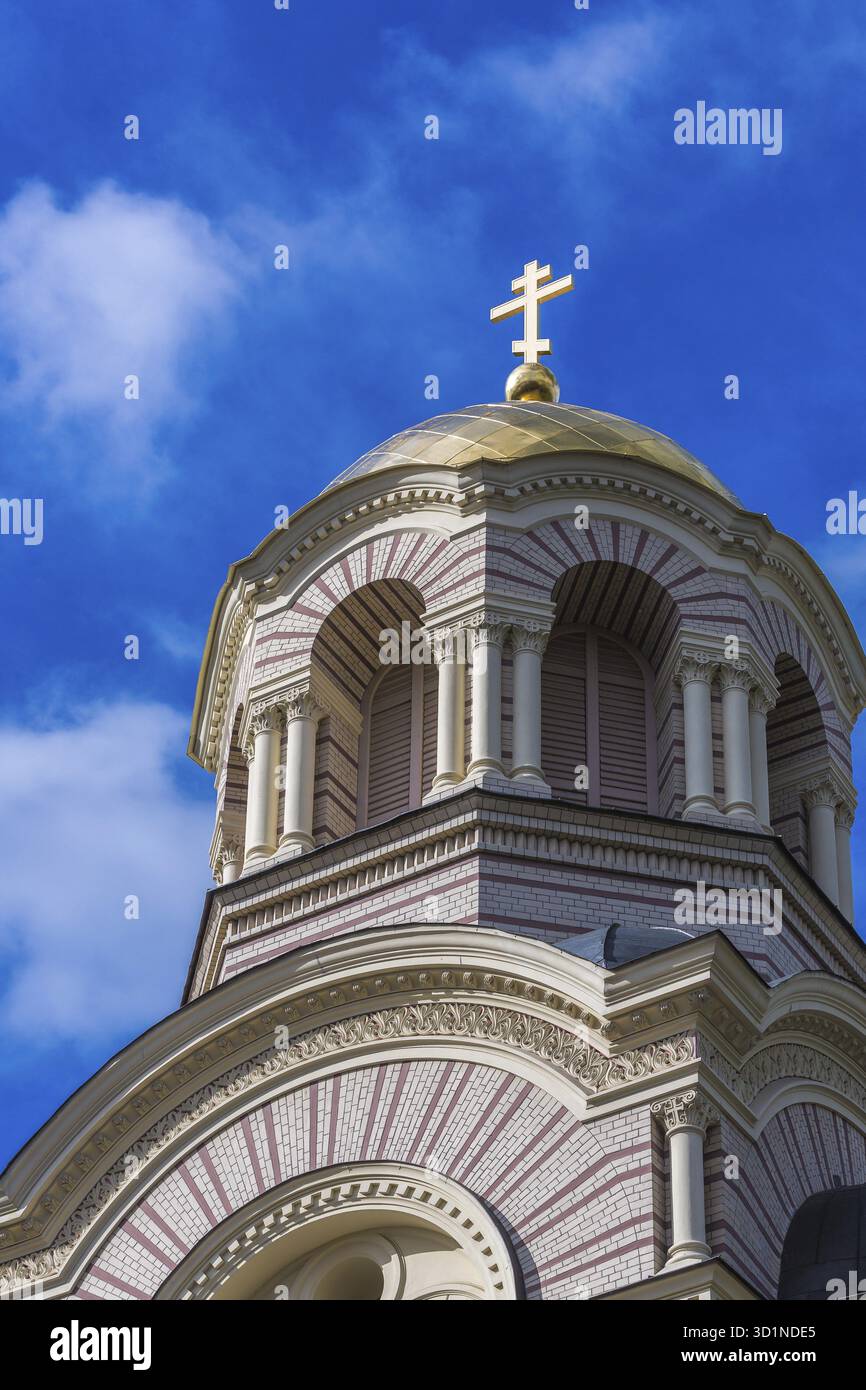 Riga Latvia, The Nativity of Christ Cathedral in Riga, Latvia, is an ...