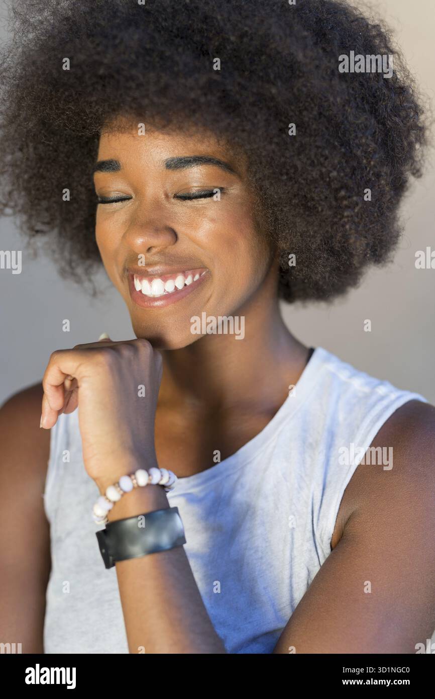 Portrait shot beautiful american hi-res stock photography and images ...