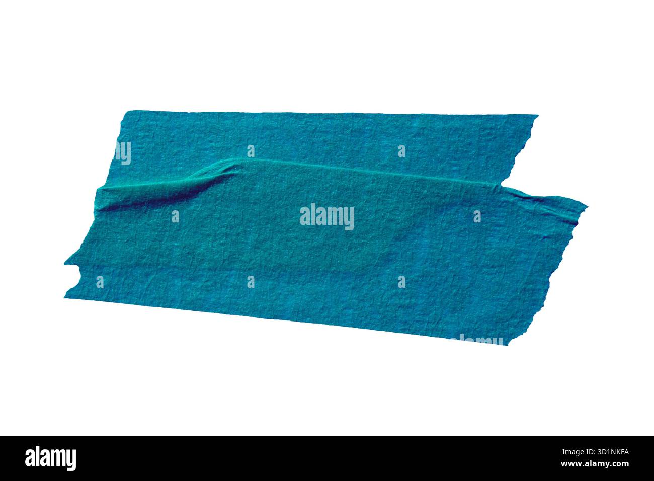 Ripped torn paper adhesive blue masking tape Stock Photo - Alamy