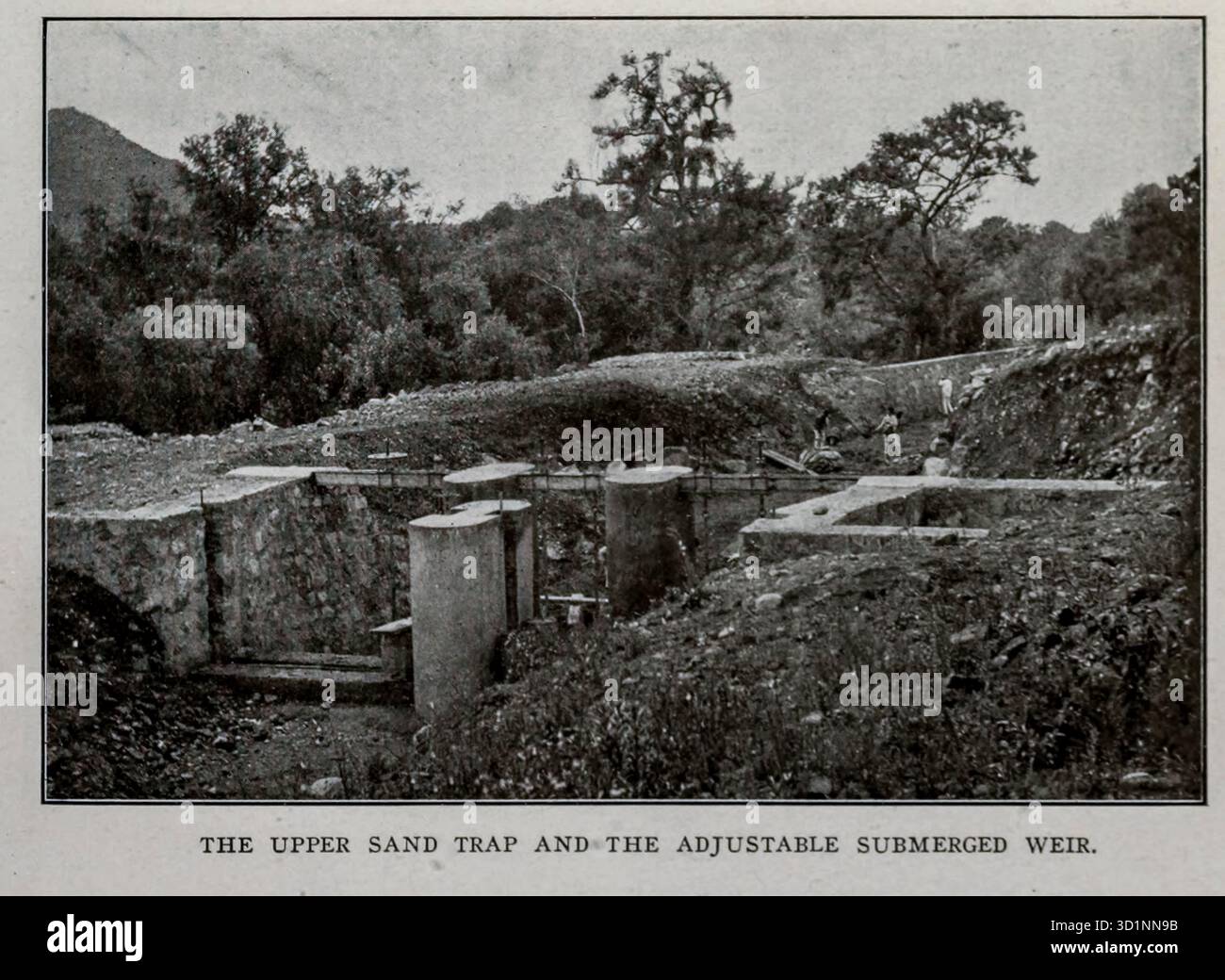 THE UPPER SAND TRAP AND THE ADJUSTABLE SUBMERGED WEIR. from the Article ...