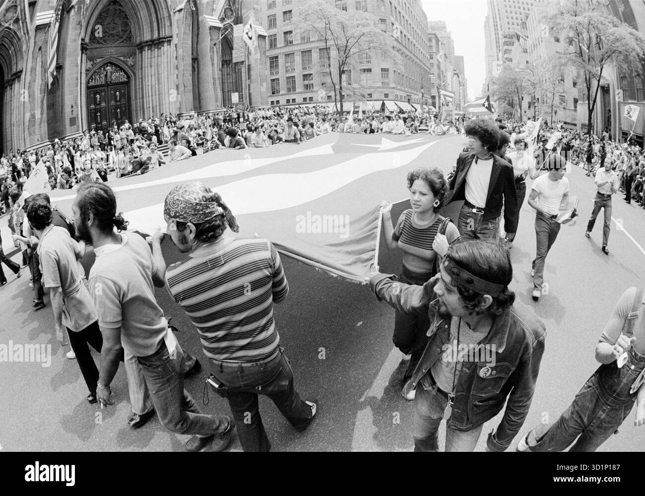 Representatives of the Young Lords Party and Youth Against War and ...