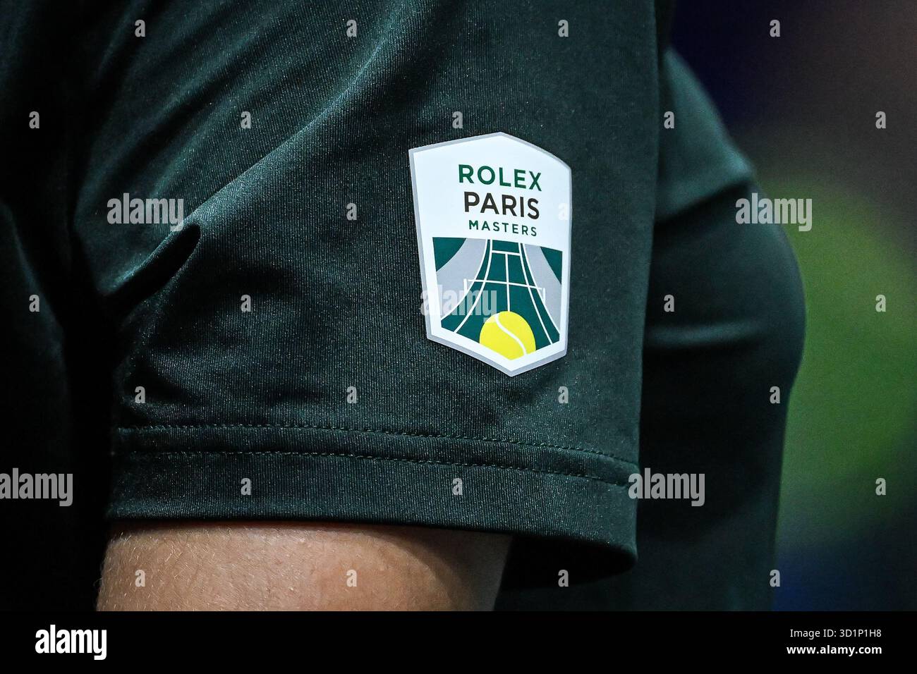 Illustration of the official logo during the third day of the Rolex ...