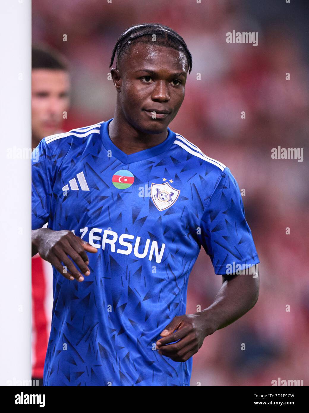 Emmanuel Addai of Qarabag FK during the UEFA Champions League match ...