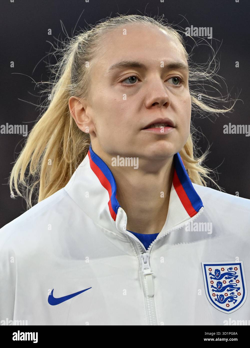 England's Esme Morgan ahead of the international friendly match at ...