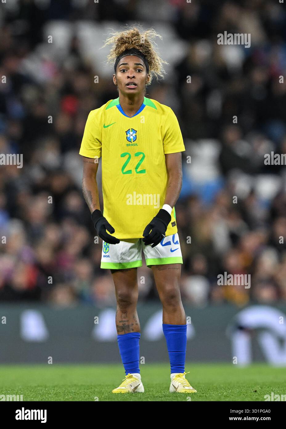 Brazil's Luany during the international friendly match at Etihad ...