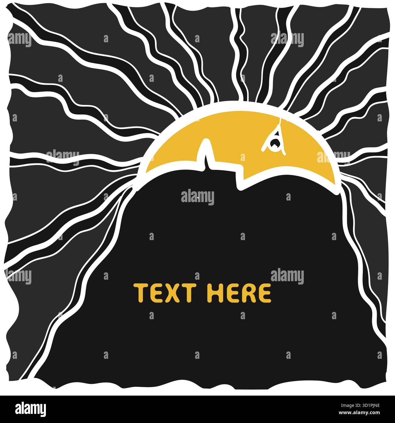 Half moon on night Cut Out Stock Images & Pictures - Alamy