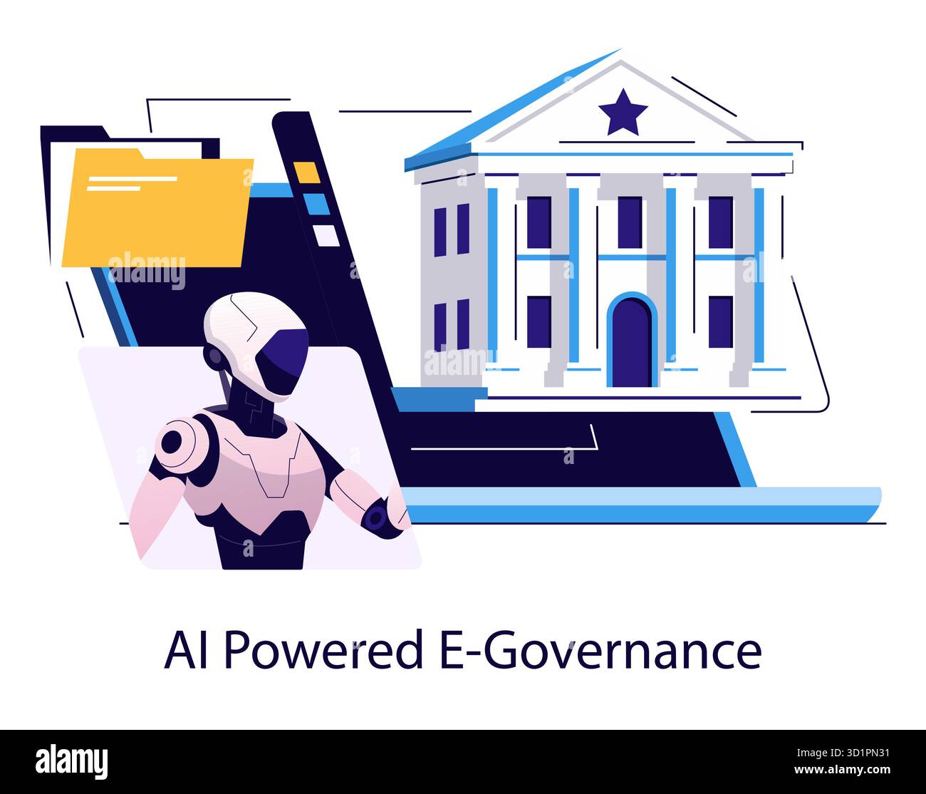 E governance Stock Vector Images - Alamy