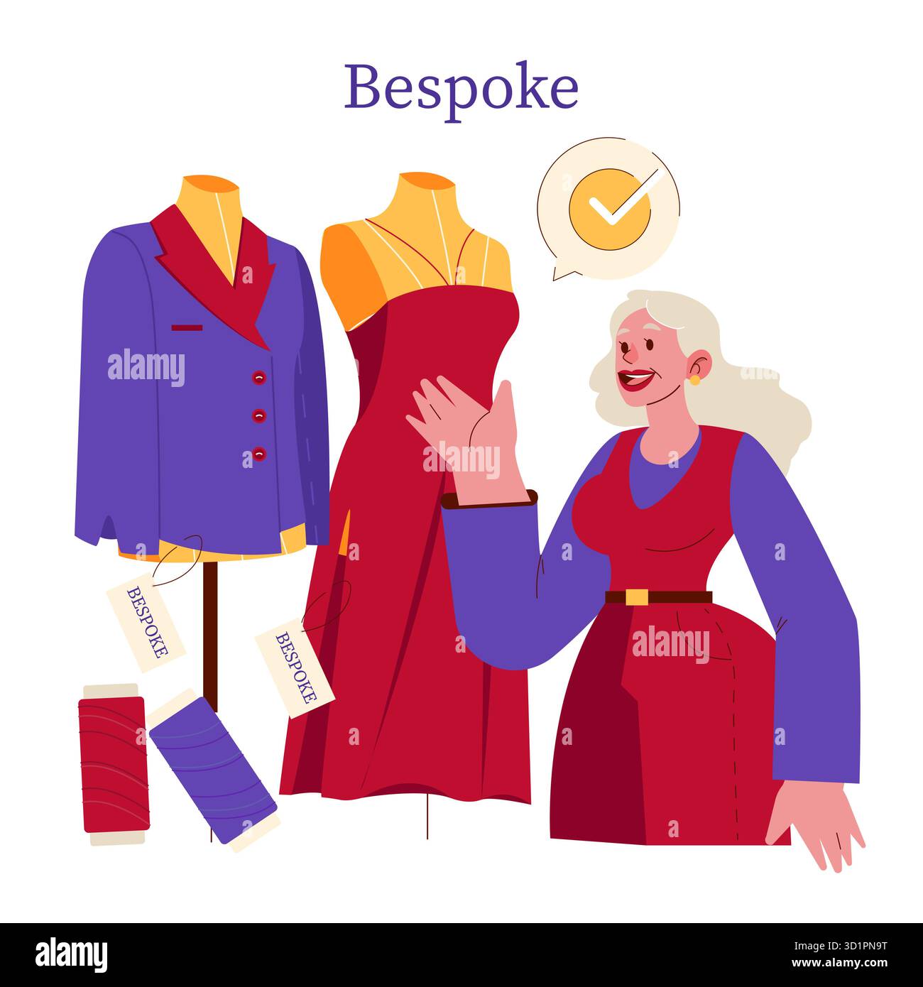 Exclusive garments Stock Vector Images - Alamy