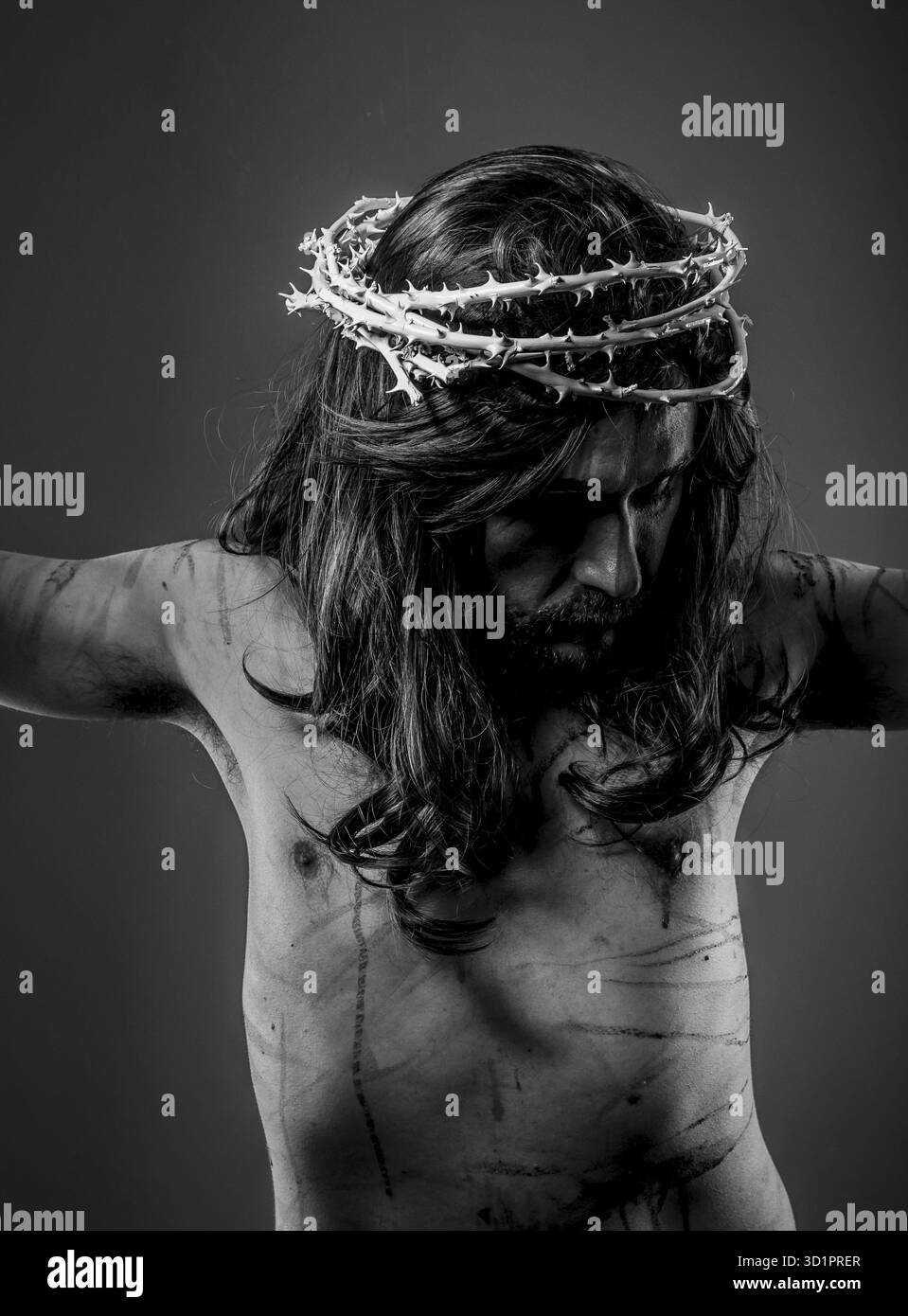 Representation of Jesus Christ on the cross Stock Photo - Alamy