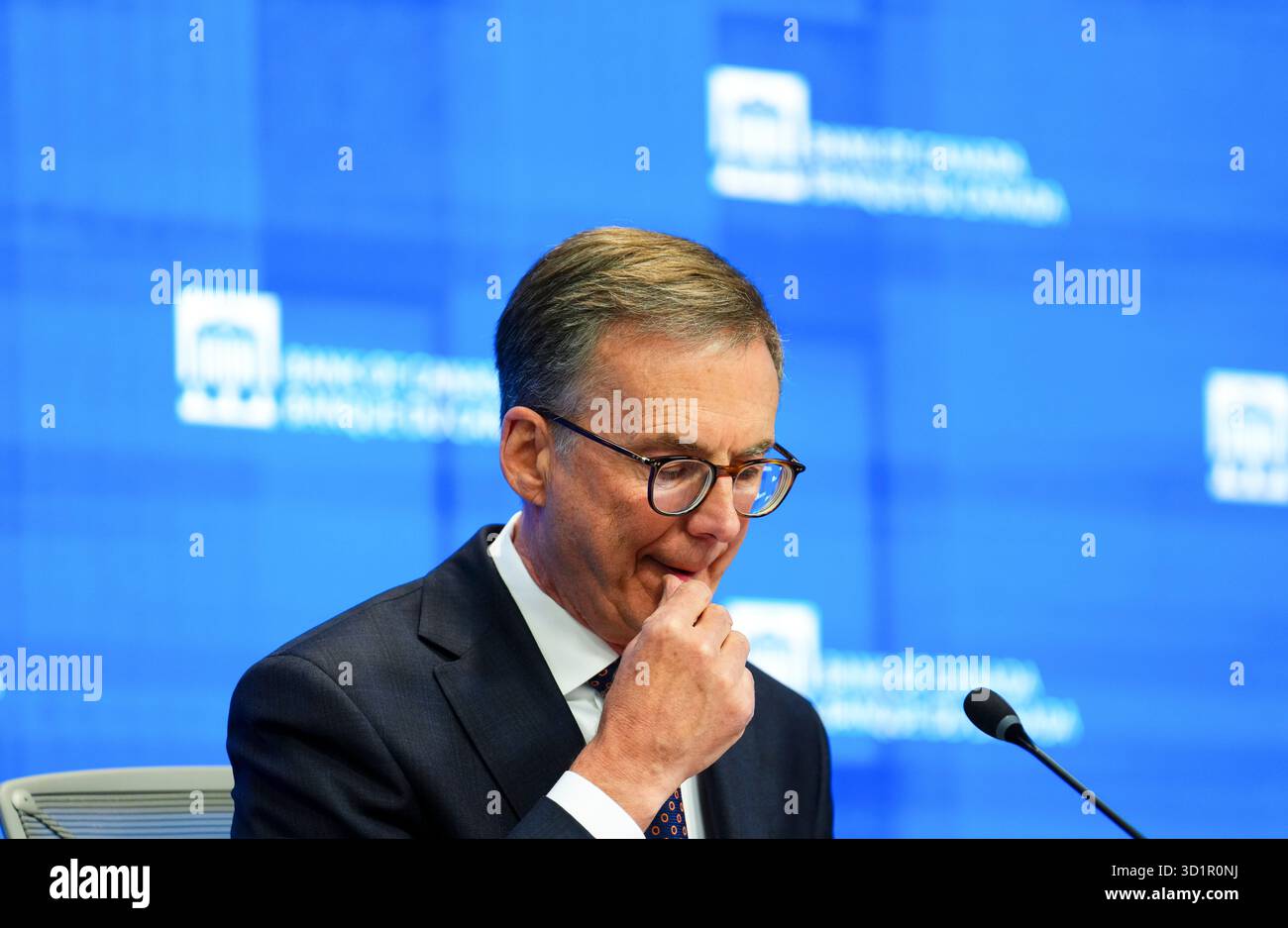 Tiff Macklem, Governor of the Bank of Canada, holds a press conference ...