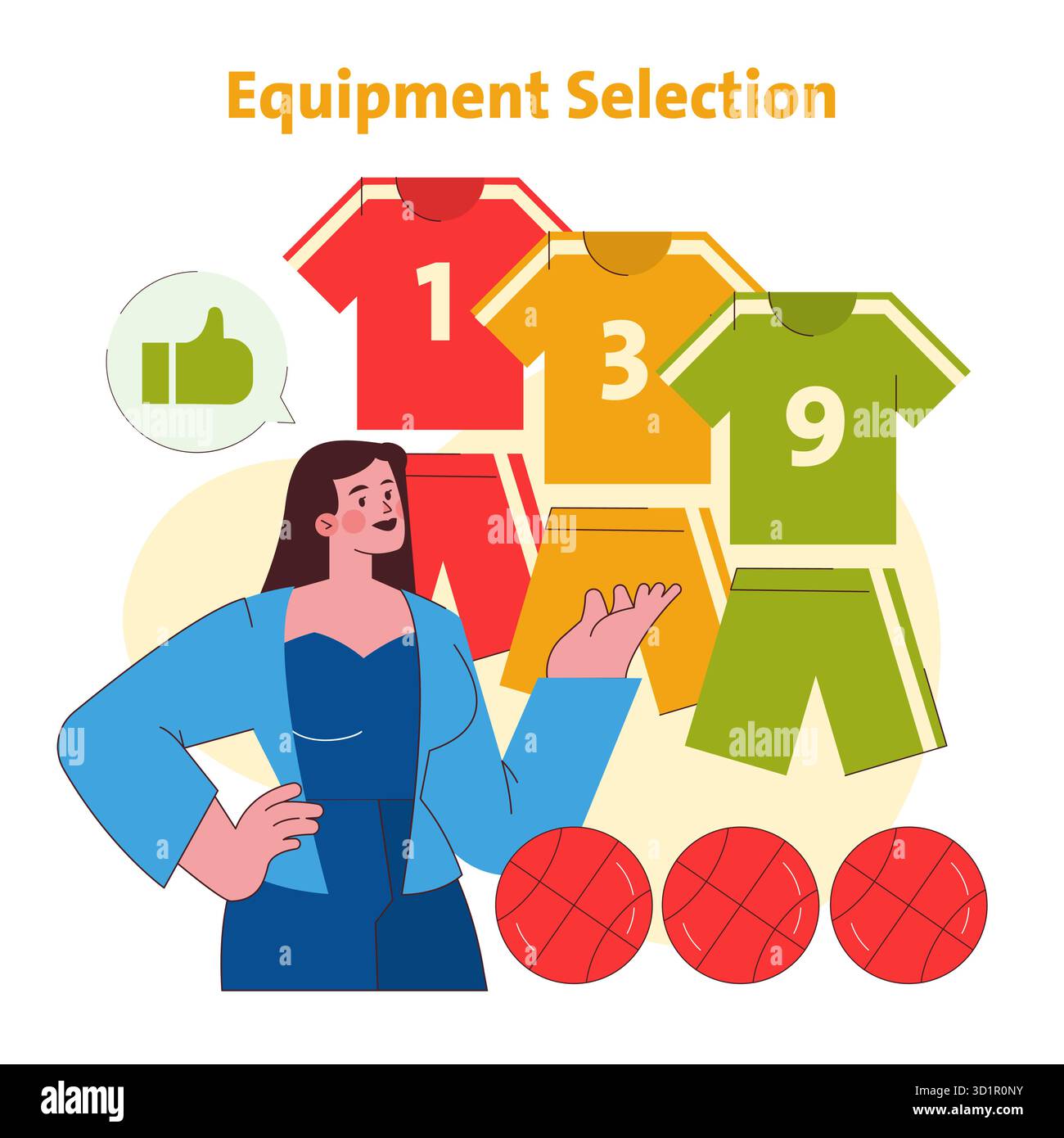 Red jerseys Stock Vector Images - Alamy