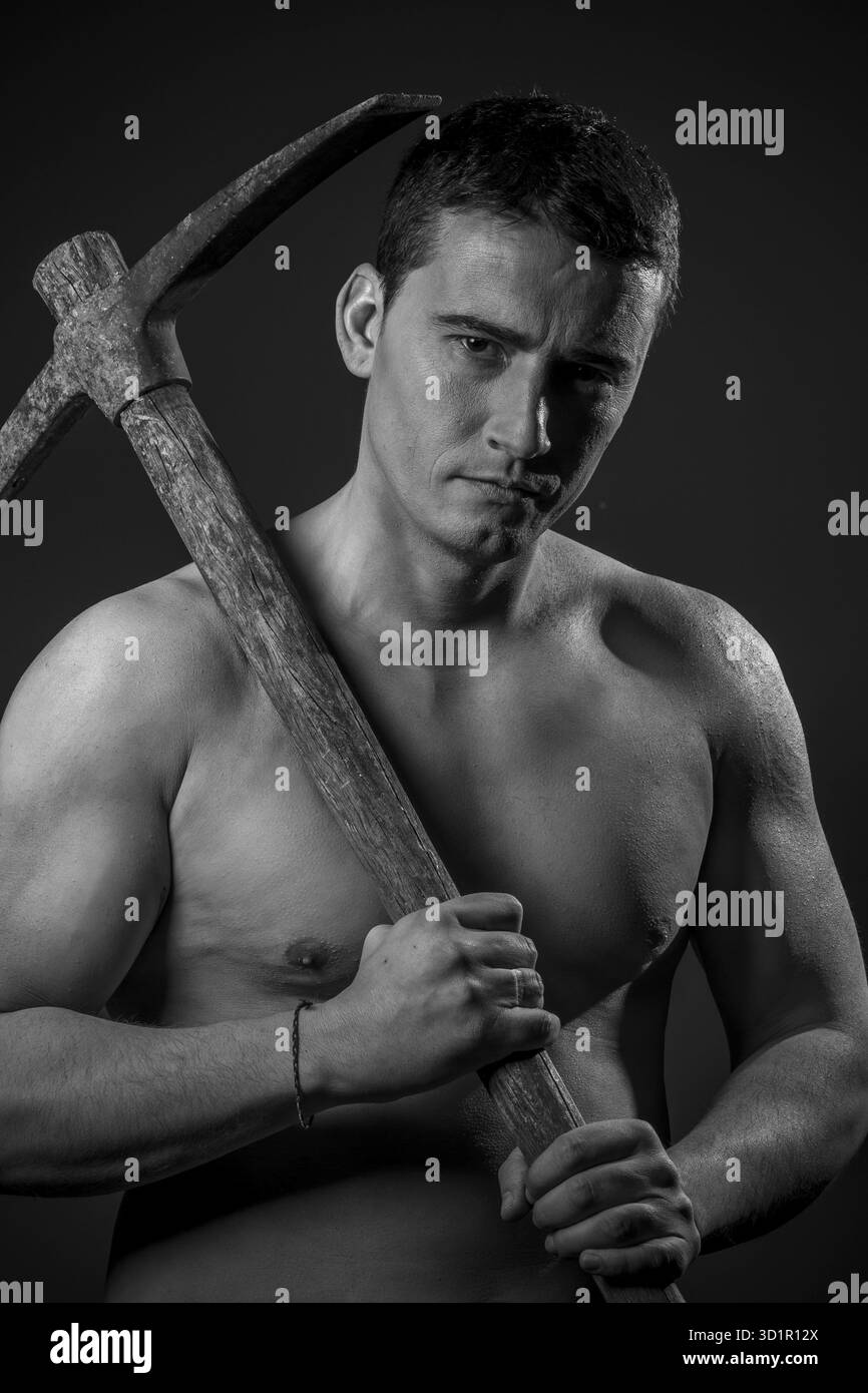 Construction site engineer woman Black and White Stock Photos & Images ...