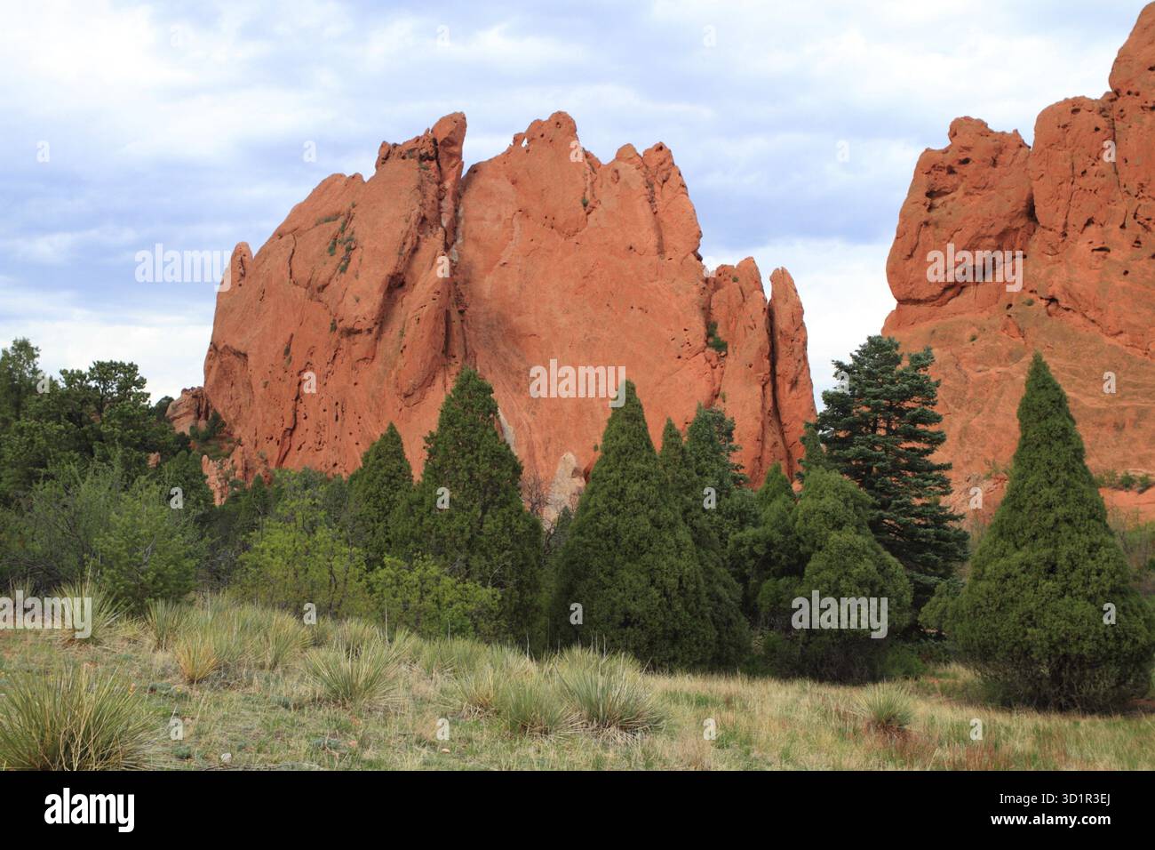 Unusual rock formations in Garden of Gods, Colorado, USA Stock Photo ...