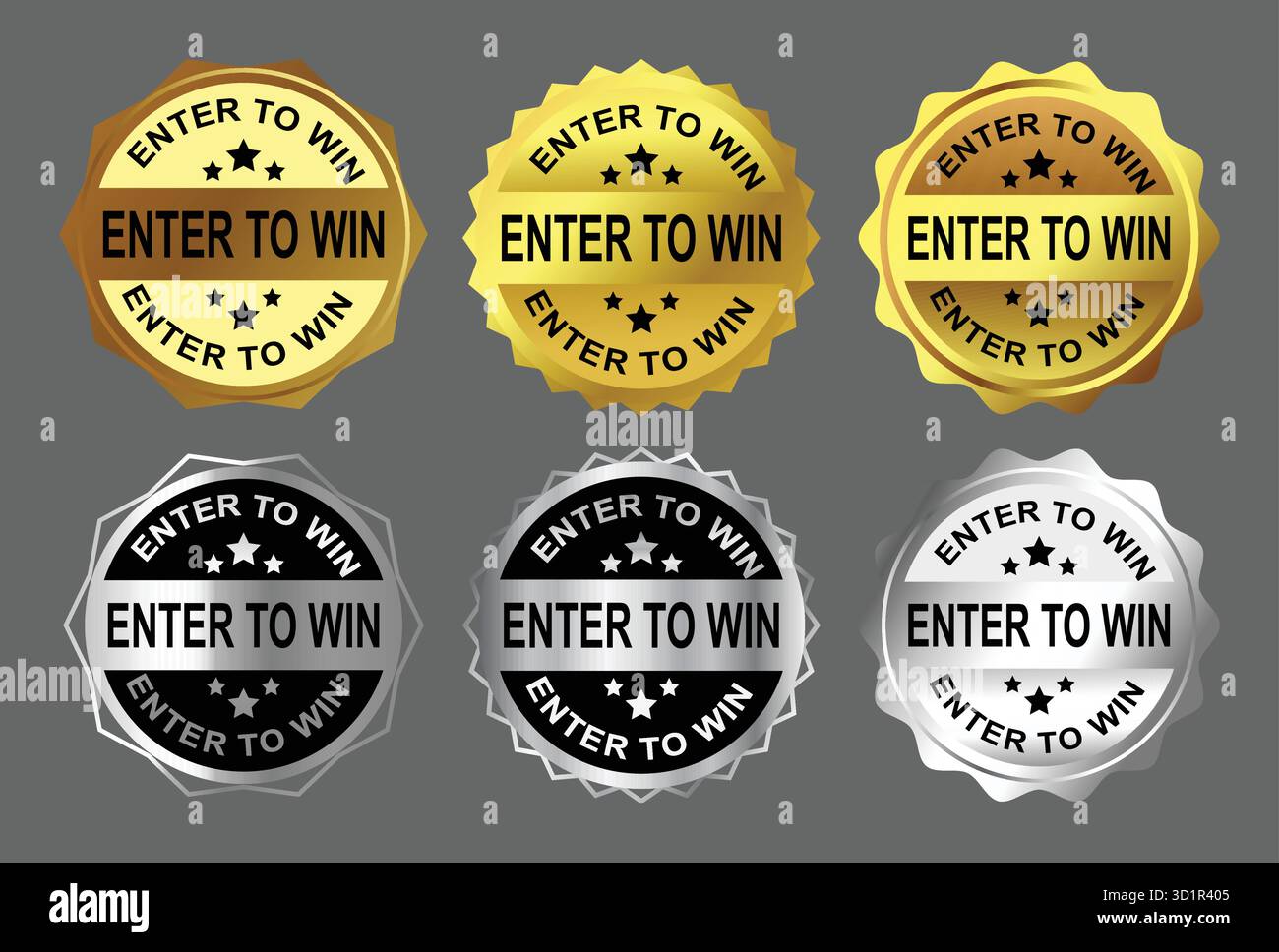 Prizewin Stock Vector Images - Alamy