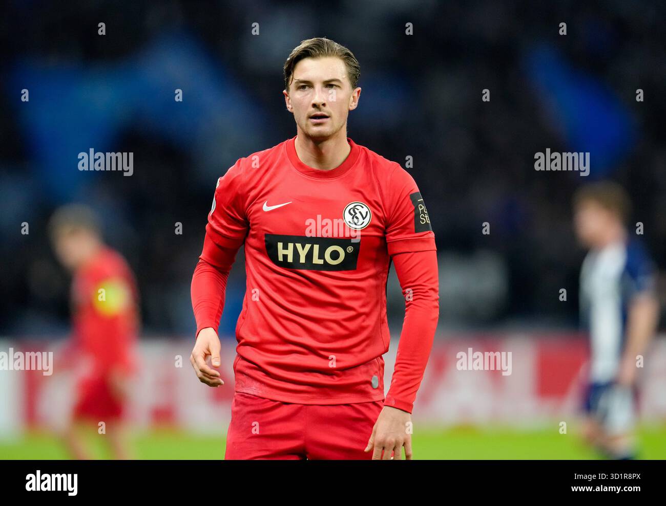 Lukas Petkov (SV Elversberg, #25) GER, Hertha BSC vs SV Elversberg ...