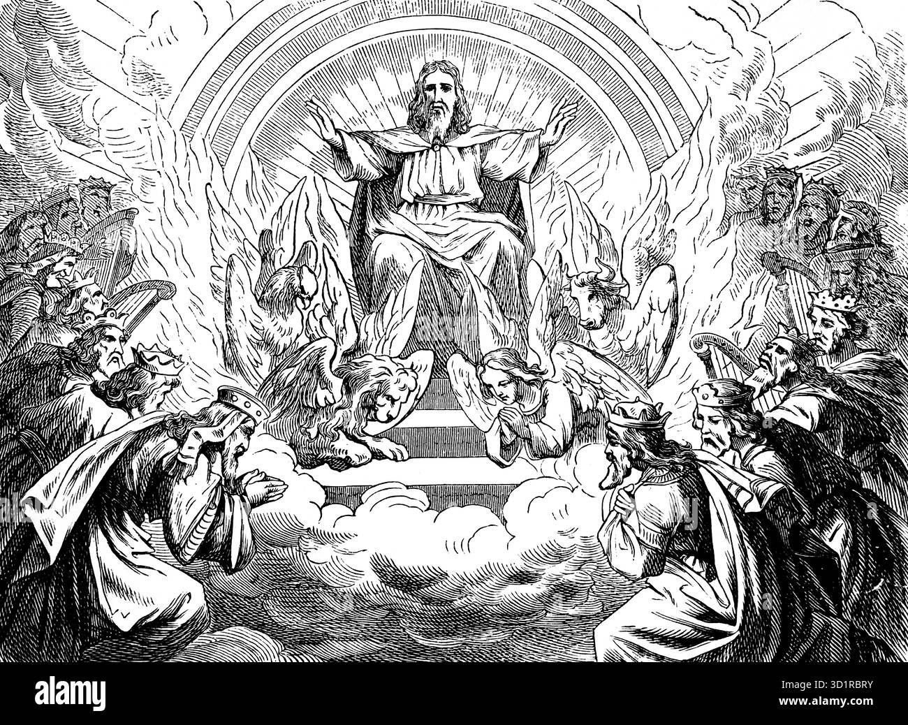 The Throne of the Majesty of God, See in Heaven, The Revelation of St ...
