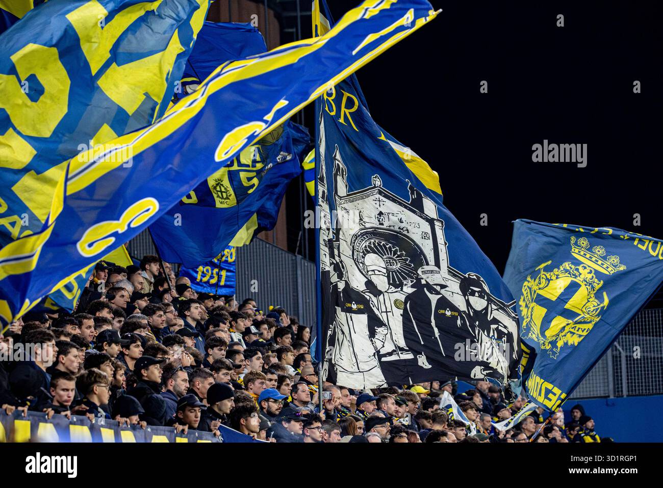 Fans of Modena Calcio during the Serie B match between Modena FC and ...