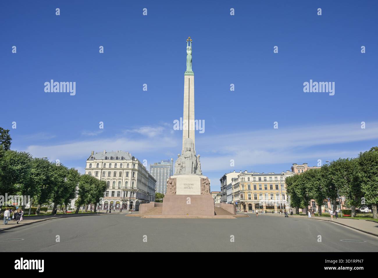 Freedom Monument, statue in honor of Latvians who died in the War of ...