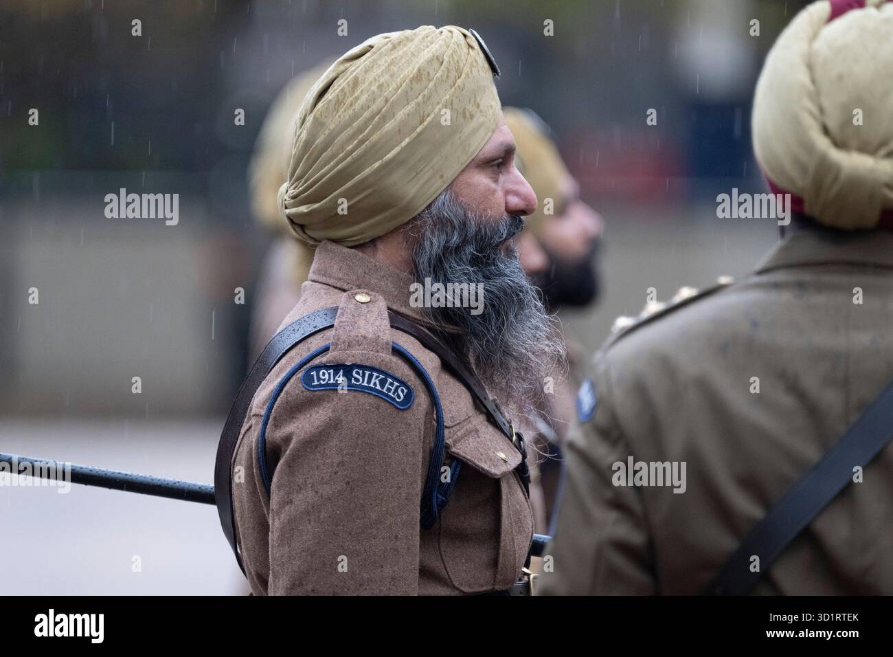 Wellington Barracks, London, UK. 29th Oct, 2025. 1914 Sikhs is a ...