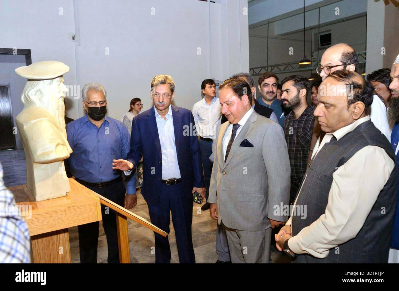 KARACHI, PAKISTAN, OCT 29: Sindh Minister for Industries and Commerce ...