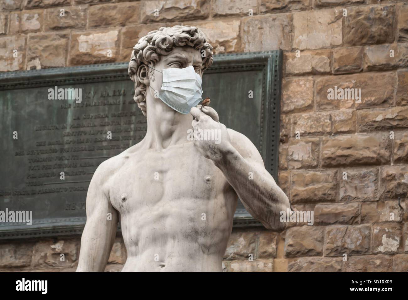 Statue of david face mask hi-res stock photography and images - Alamy