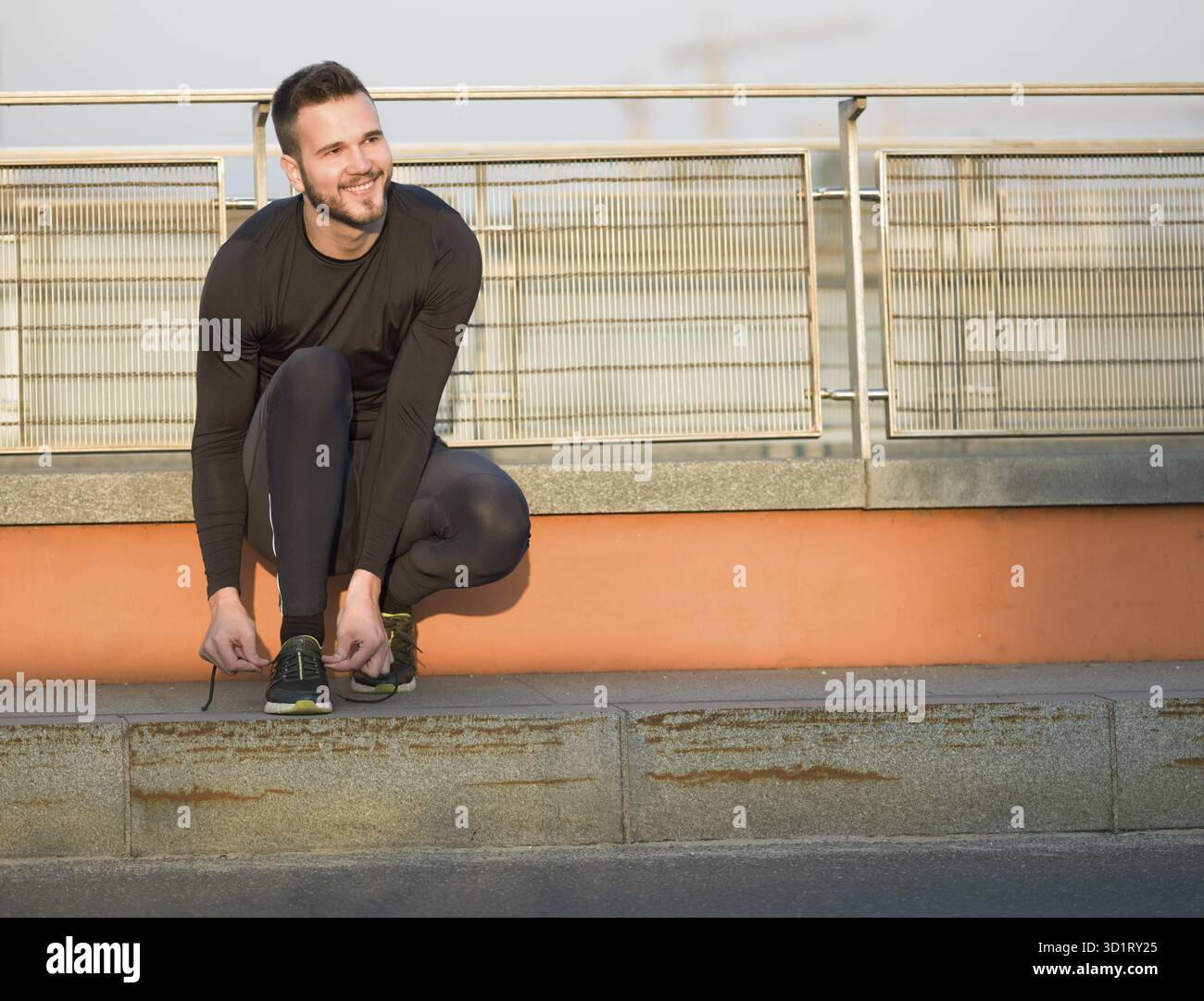 Full body focused young hi-res stock photography and images - Alamy